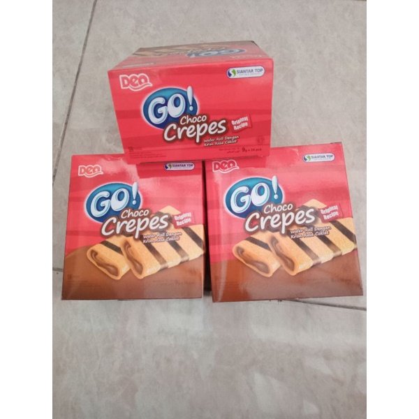 Jual Go! Choco Crepes isi 24pcs | Shopee Indonesia