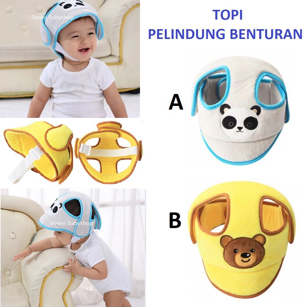 Jual Topi Pengaman Benturan Pelindung Kepala Anak Bayi ( Helmet Baby ...