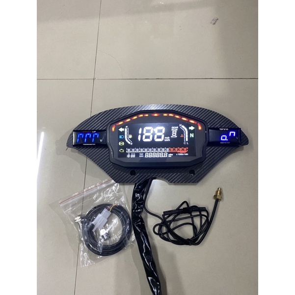 Jual SPEEDOMETER SPEEDO DIGITAL NINJA RR MODEL DUCATI PNP | Shopee ...