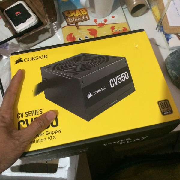 Jual CV Series CV550 550 Watt 80 Plus Bronze Certified PSU | Shopee ...