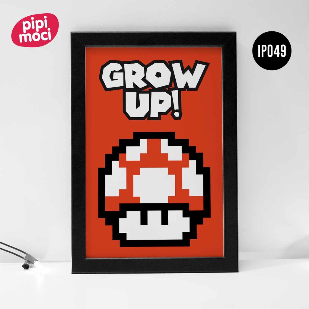Jual Poster Mario Bros Grow Up A3 45X30cm | Shopee Indonesia