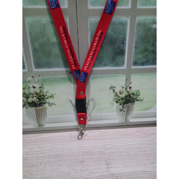 Jual tali id card custom lebar 2cm | Shopee Indonesia