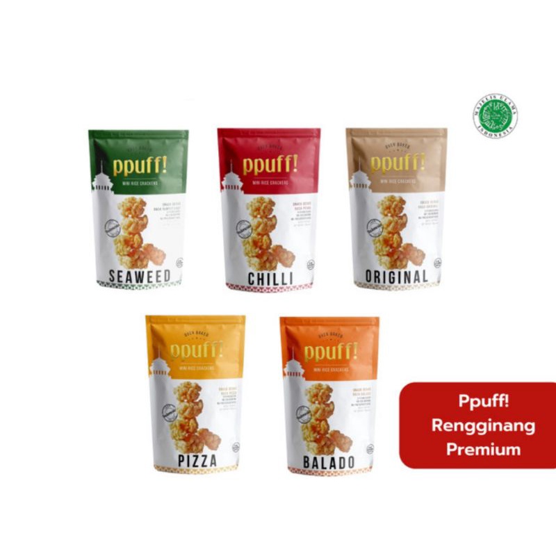 Jual Ppuff Rengginang Rice Crackers | Shopee Indonesia