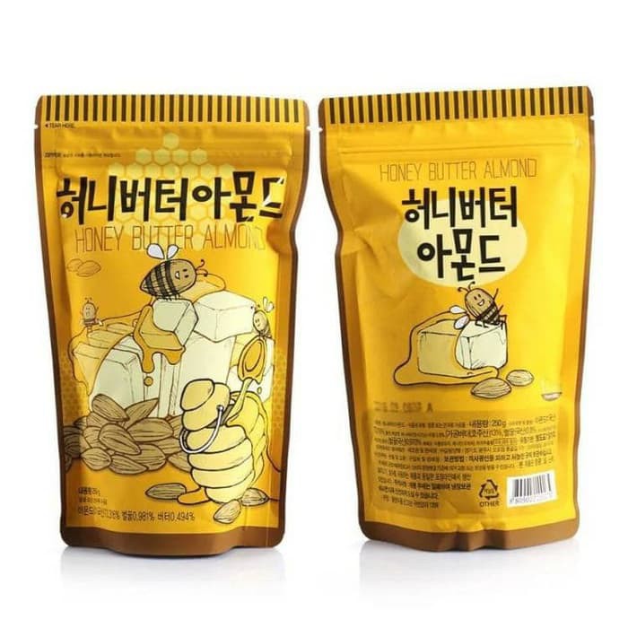 Jual Honey Butter Almond Tom's Farm 250 Gram (Product of Korea) | Shopee Indonesia