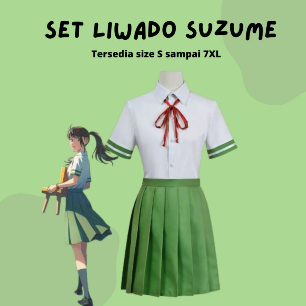 Jual Liwado Suzume Set [Seragam Jepang Cosplay] Tersedia size S sampai ...