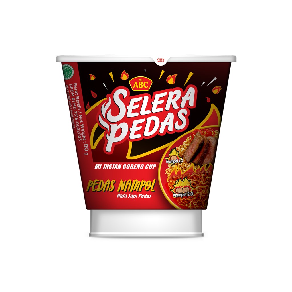 Jual Mi ABC Cup Fried Nampol Sapi | Shopee Indonesia
