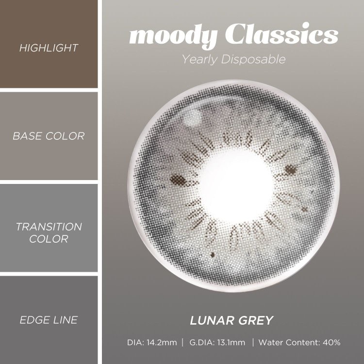 Jual KoreaBeautyLens Softlens Moody Lens - Lunar Gray 1Year Tahunan Lensa Kontak Taiwan Original ...