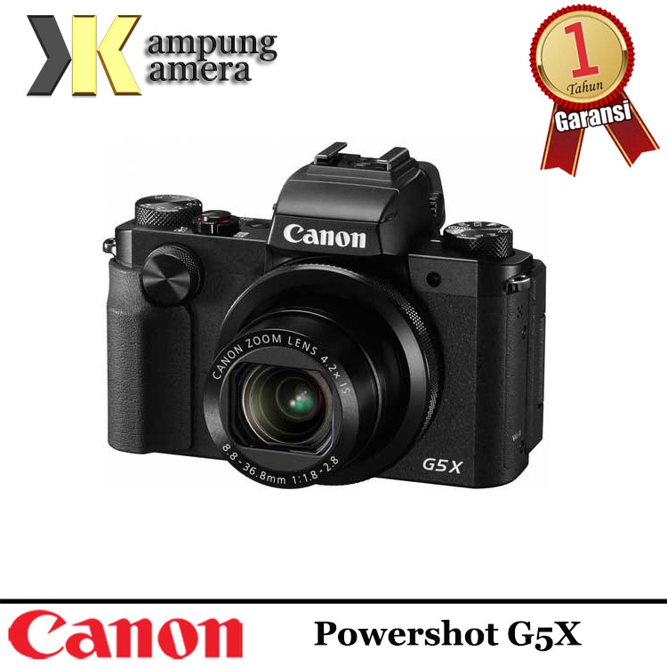 Jual Canon Powershot G5X Pocket Camera Garansi 1 Tahun | Shopee Indonesia