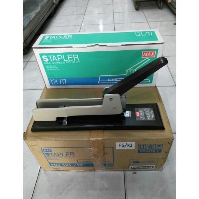 Jual Max Staples HD-12L/17 Heavy Duty Stapler Besar Hekter Jilid ...