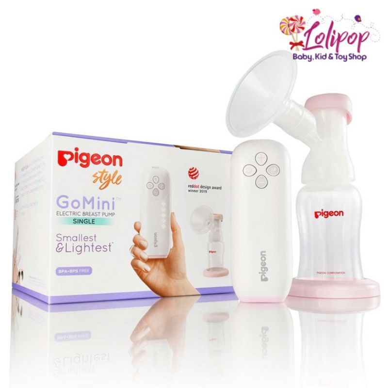 Jual Pigeon Go Mini Electrik Breastpump Single - Pompa Asi | Shopee ...