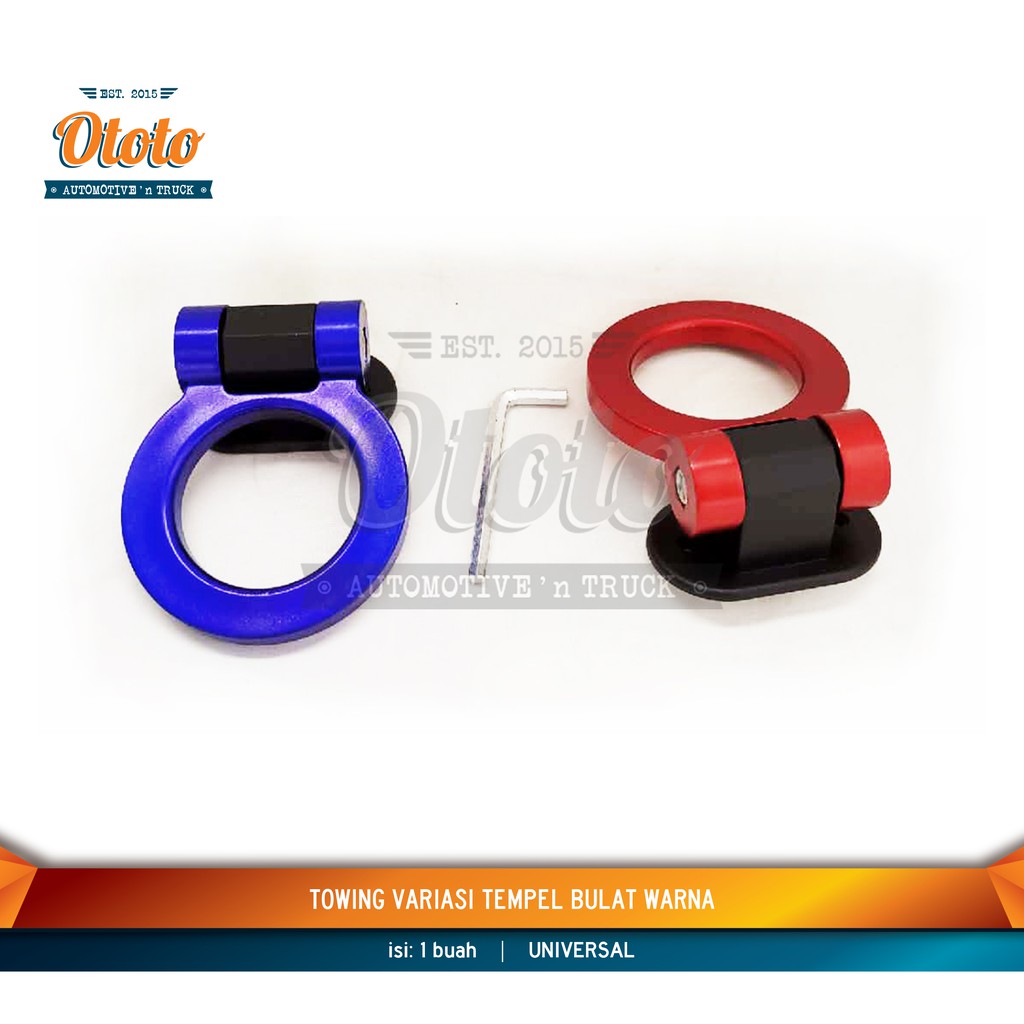 Jual Towing Variasi Tempel Bulat Warna | Shopee Indonesia