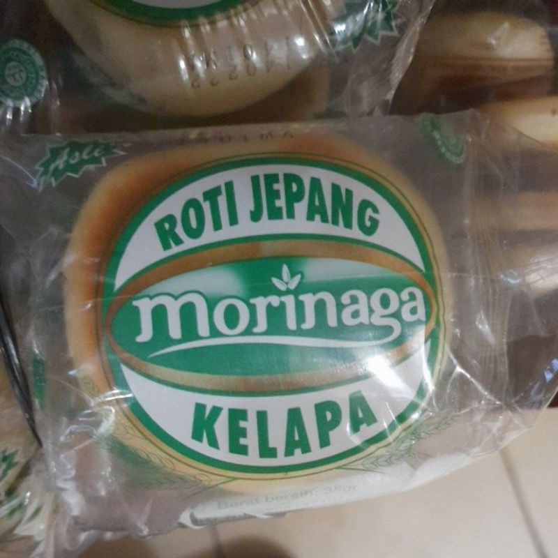 Jual MORINAGA ROTI JEPANG ROTI GEPENG RASA KELAPA 10 PC X 35 GRAM ...