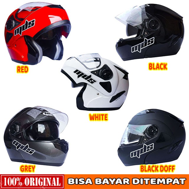 Jual HELM / HELM MDS / HELM MDS FULL FACE PRO RAIDER POLOS ORIGINAL ...