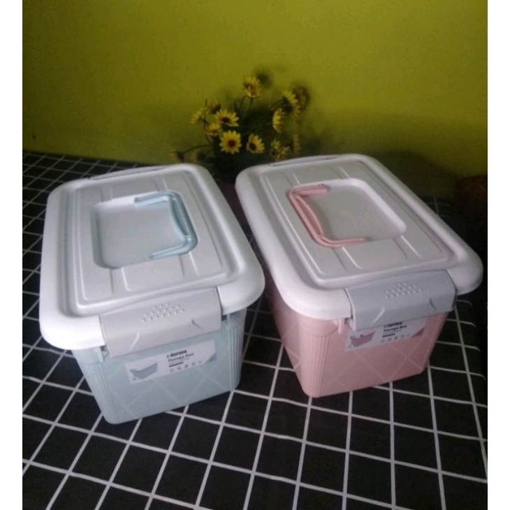 Jual Informa 5L Handle Storage Box Kotak penyimpanan Dengan Handle ...