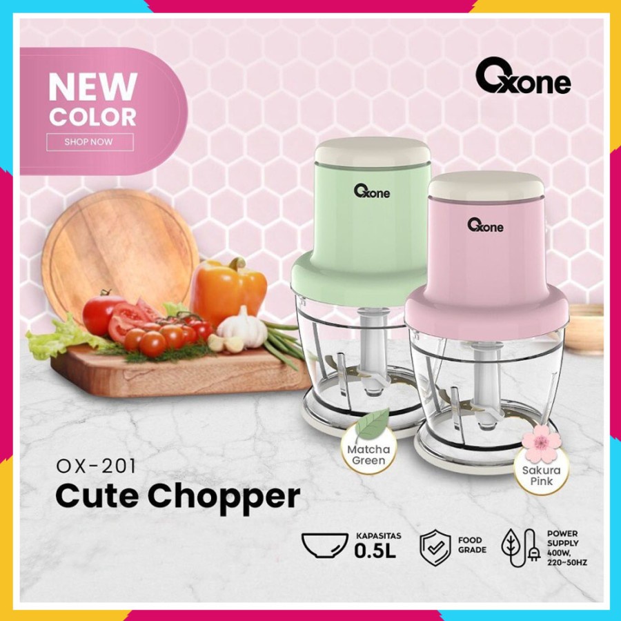 Jual Chopper Oxone OX-201PG Penggiling Daging Dan Mengolah Bumbu Dapur ...