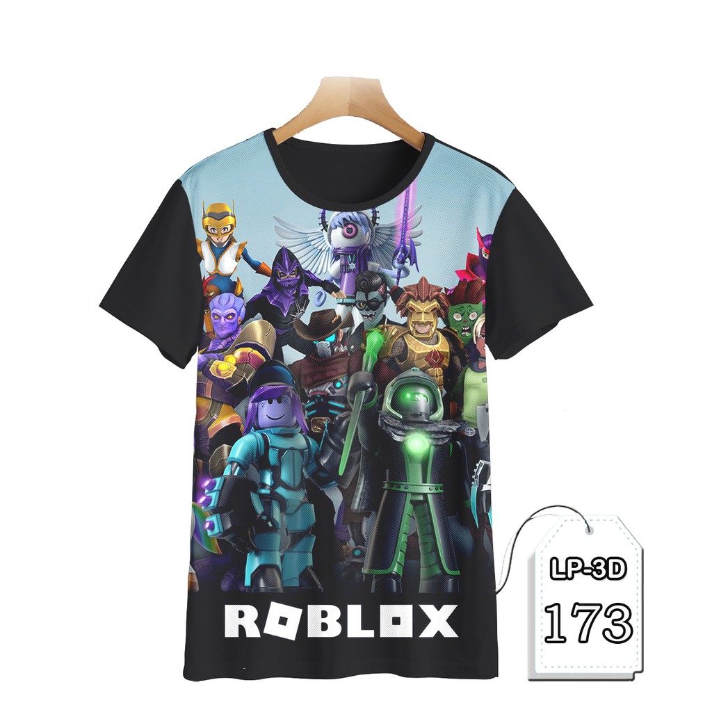 Jual Baju Roblox Kaos Game Anak dan Dewasa Printing 3D #LP3D-173 ...