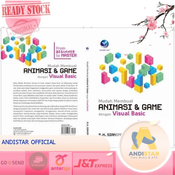 Jual Buku Komputer : Mudah Membuat Animasi dan Game dengan Visual Basic; From Beginner to Master ...