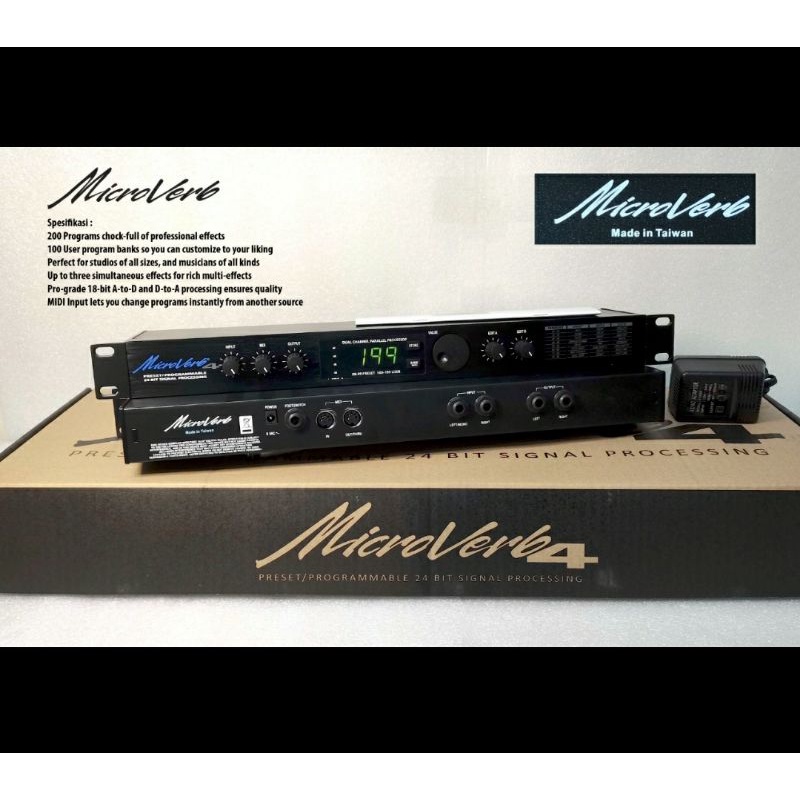Jual Effect Vocal microverb Microverb 4/Microverb4 Kuping besi ORIGINAL ...