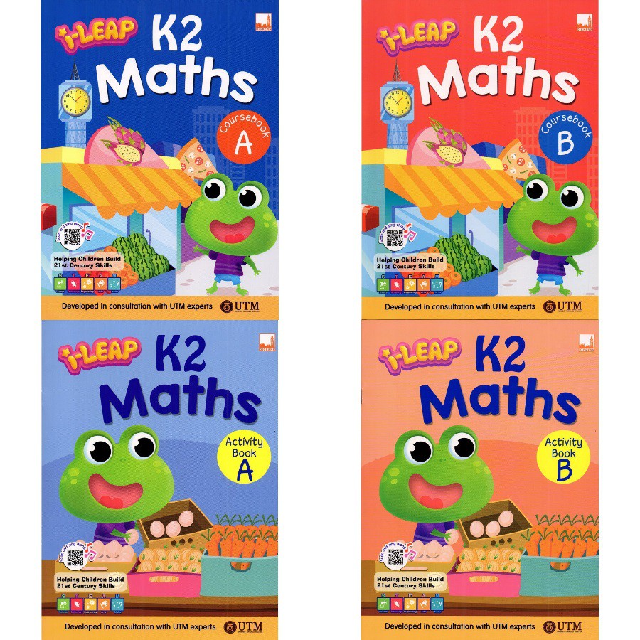 Jual ILEAP / I LEAP K2 MATHS COURSEBOOK - ACTIVITYBOOK | Shopee Indonesia