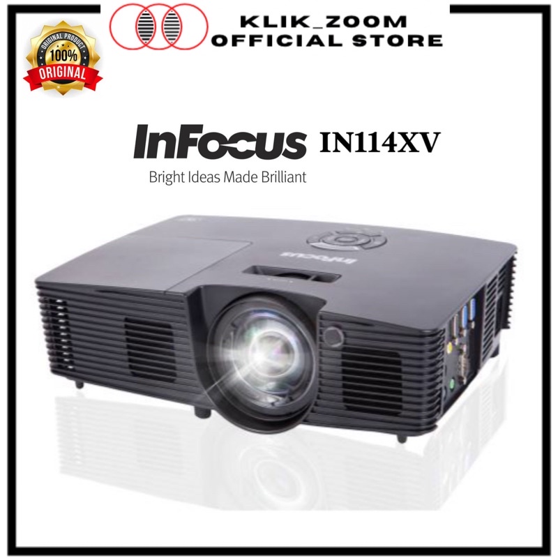 Jual PROYECTOR INFOCUS IN 114XV ORIGINAL PRODUCT | Shopee Indonesia