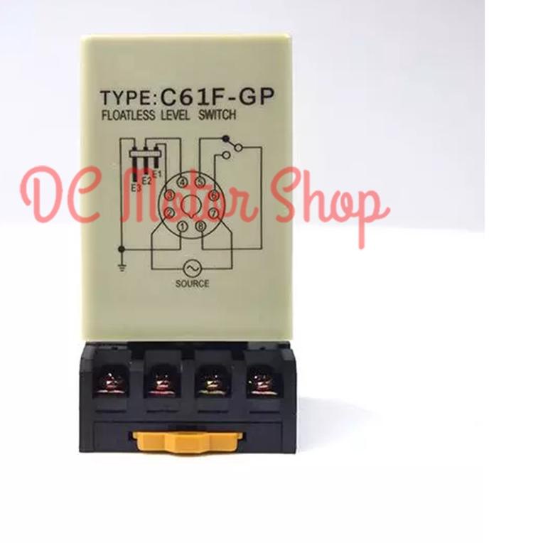 Jual C61F-GP 220V AC floatless level switch Relay / Water Level Controller ☚ | Shopee Indonesia