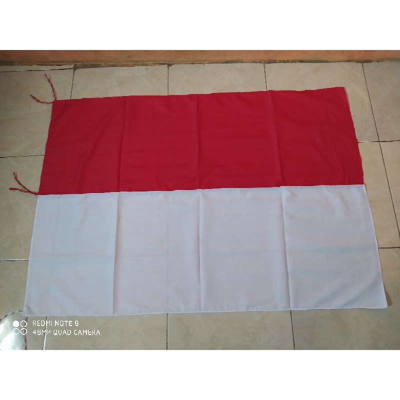 Jual bendera bahan kain katun premium ukuran 120x80 | Shopee Indonesia