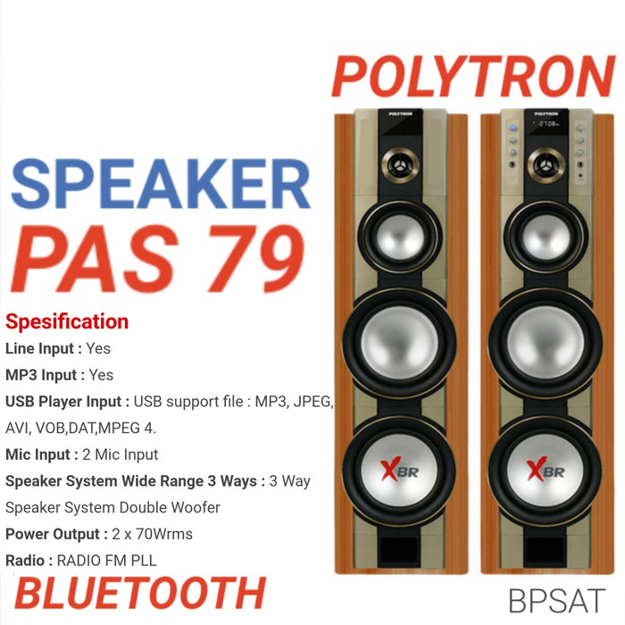 Jual SALON AKTIF POLYTRON PAS 79 BLUETOOTH RADIO FM | Shopee Indonesia