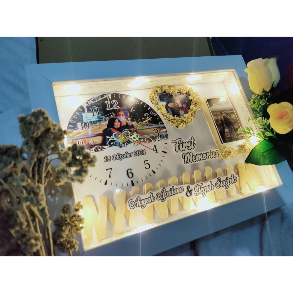 Jual KADO FRAME FOTO CUSTOM/SCRAPFRAME 3D/HAMPERS WEDDING/WISUDA/ULANG ...