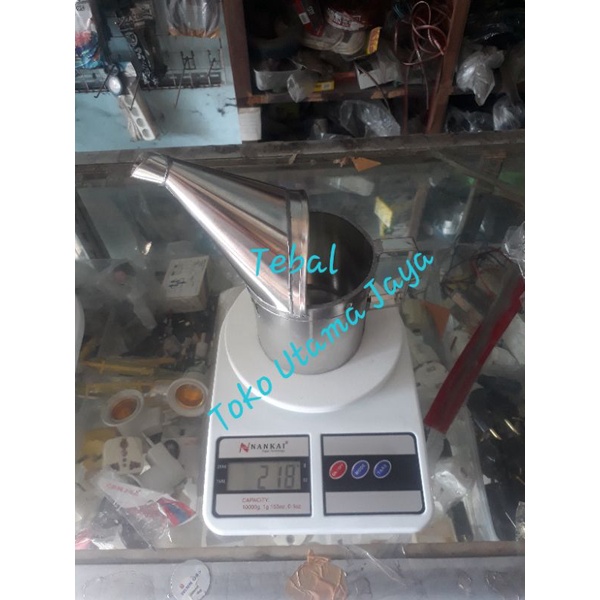 Jual Corong Minyak 1/2 Liter Tebal / Takeran Oli 0,5 Liter / Takaran ...