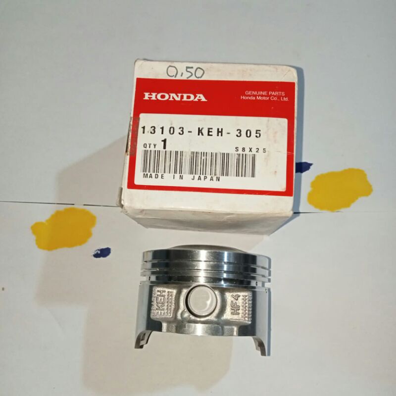 Jual piston seker seher Honda GL Pro Neotech Megapro Lama Primus oversize 0.50 original kode ...