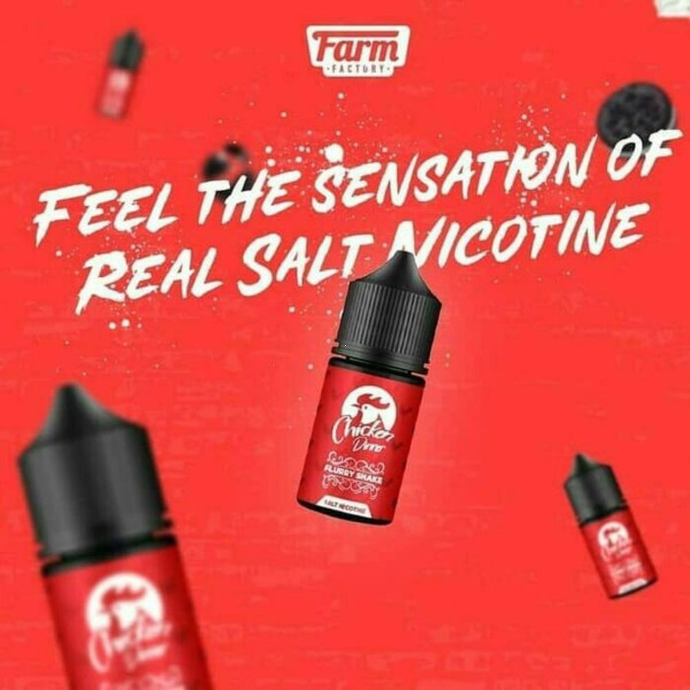 Jual Vapr/Vap/Vep Chicken dinner salt nic Flurry shake By JRX BREW ...