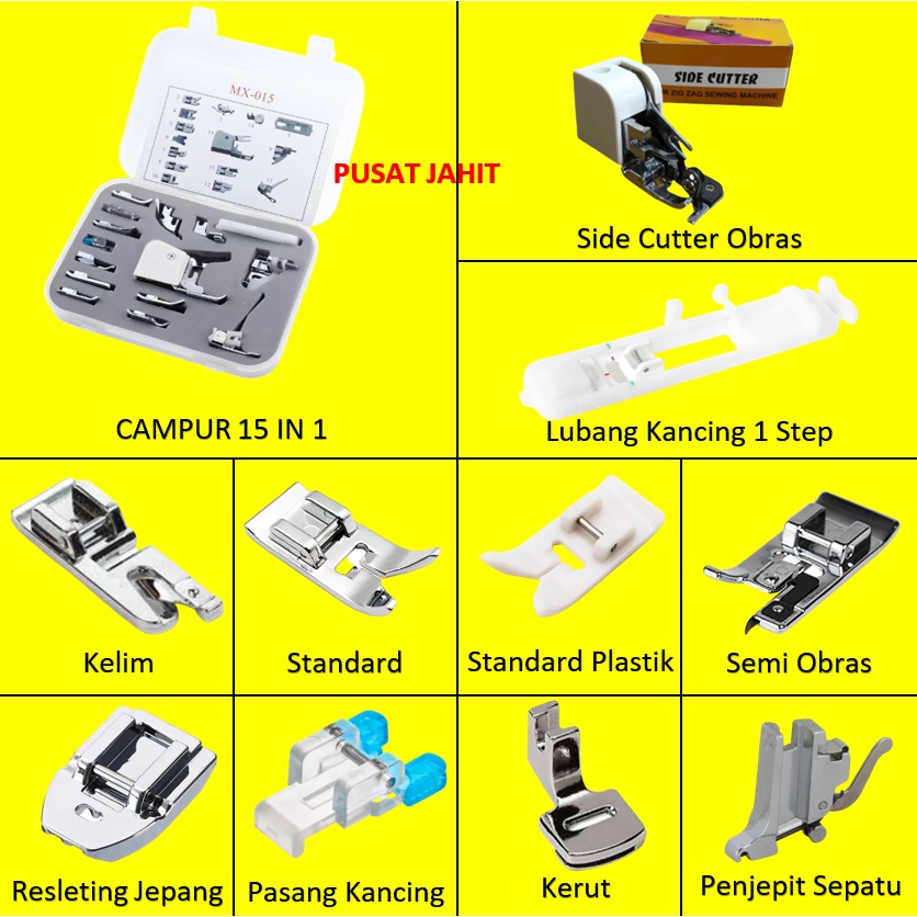 Jual SEPATU MESIN JAHIT PORTABLE JANOME BUTTERFLY SINGER | Shopee Indonesia