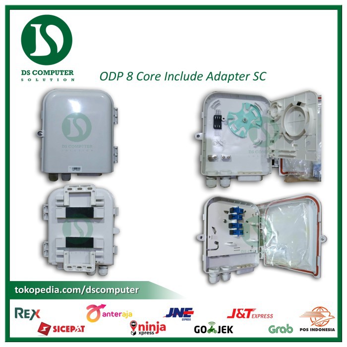 Jual Solusi ODP 8 Core Fiber Optik - Tanpa Pigtail Terjangkau | Shopee ...