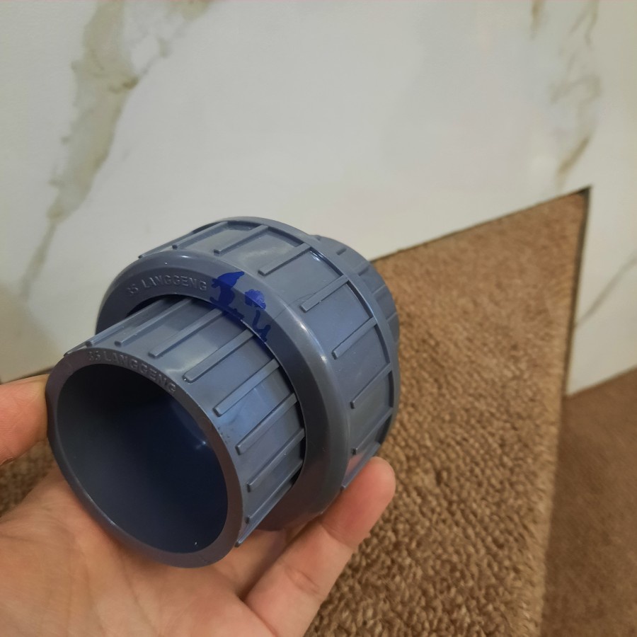 Jual water mur 1 1/4" inch 11/4" watermur 1 1/4" pvc aw union socket 11 ...