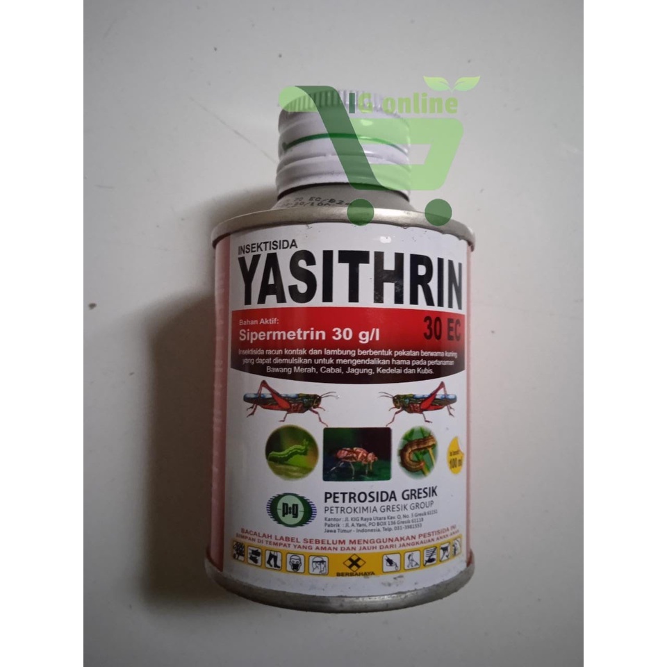 Jual Insektisida Yasithrin 30 EC 100 ML / Pengendali Hama | Shopee ...