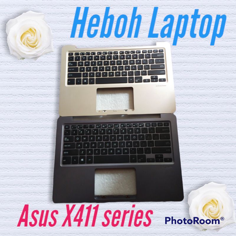 Jual Keyboard+ frame laptop Asus X411 X411U X411UF X411UA A411 A411U A411UF A411UA series ...