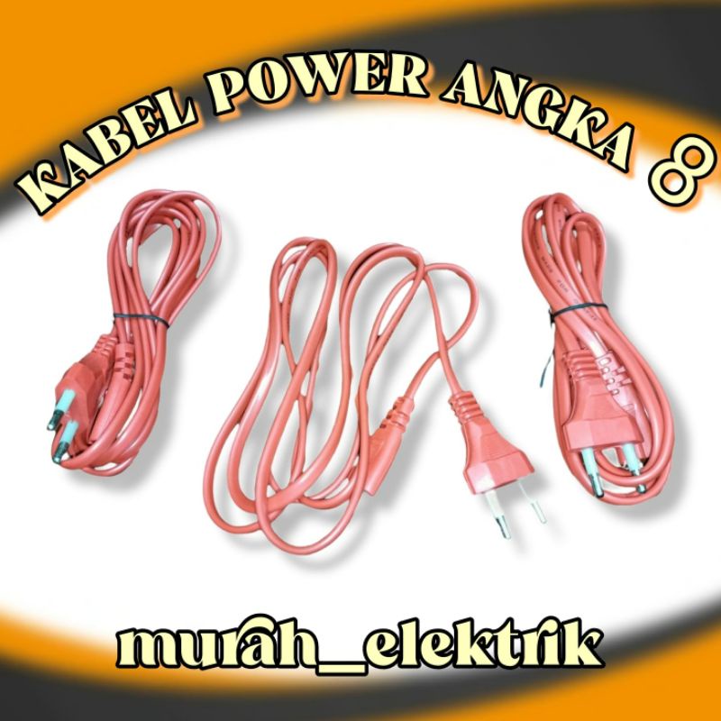 Jual Kabel Power Angka 8/Kabel Angka 8 | Shopee Indonesia