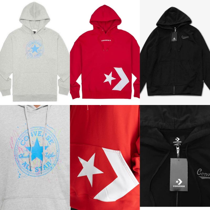 Jual CONVERSE HODIE / JAKET PRIA ORIGINAL | Shopee Indonesia