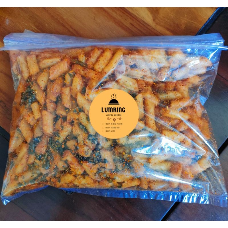 Jual Camilan Lumring (lumpia kering) Daun Jeruk Enak (250gr, 500gr ...