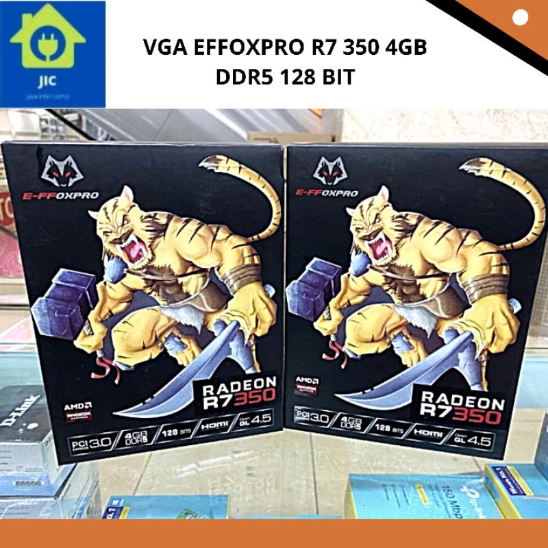 Jual VGA EFFOXPRO R7 350 4GB DDR5 128 BIT | Shopee Indonesia