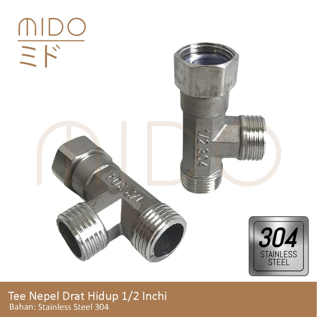 Jual Nepel Tee untuk Sambungan berbagai kebutuhan fitting air Bahan ...