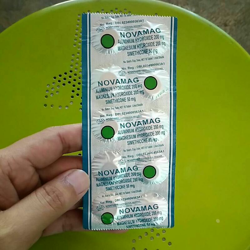 Jual NOVAMAG TABLET (Obat Maag, Mual, Kembung) Per Strip 10 Tablet ...