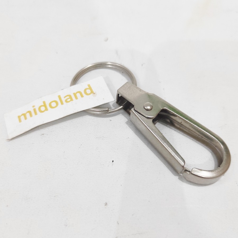 Jual Gantungan Kunci ganci kait per quick release Besi Single Ring ...