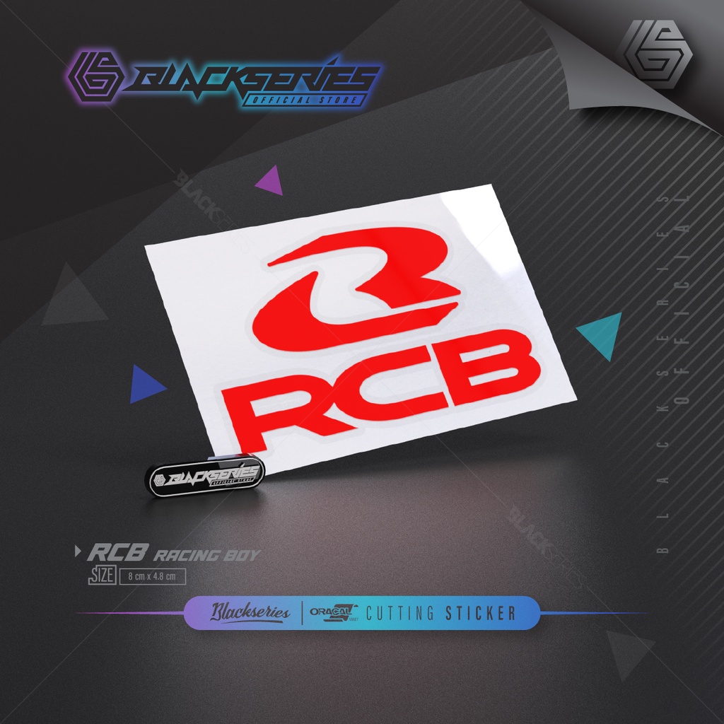Jual Cutting Stiker RCB | Stiker RCB | RCB V2 | Shopee Indonesia