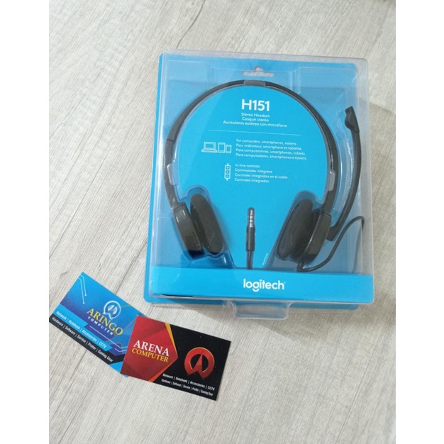 Jual Headset Logitech H151 | Shopee Indonesia