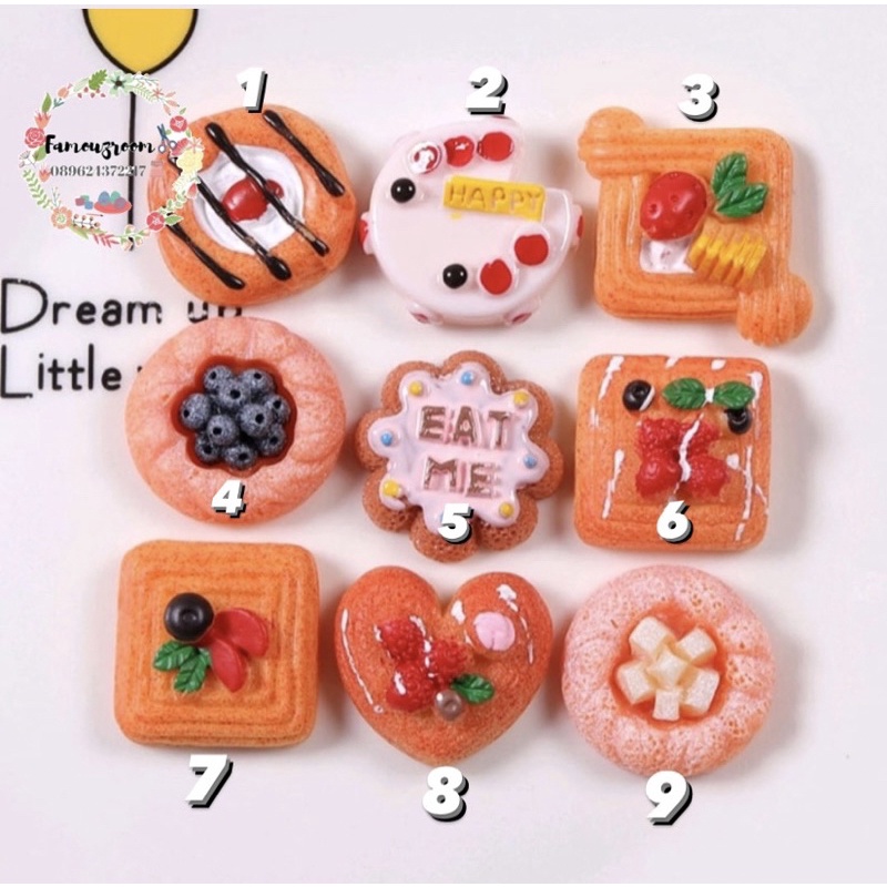 Jual Miniatur Roti - Miniatur Pastry - Miniature Bread - Miniatur Kue ...