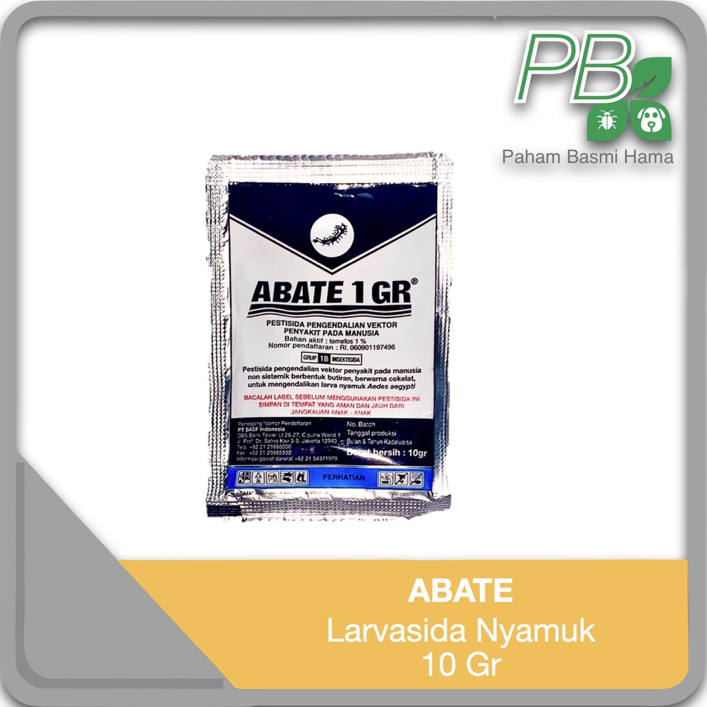 Jual Abate 1 GR - Pembasmi Jentik Nyamuk - Anti Nyamuk - Larvasida - 10 ...