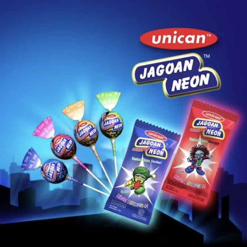 Jual PERMEN LOLI JADUL JAGOAN NEON LOLLYPOP RTG 12PCS | Shopee Indonesia
