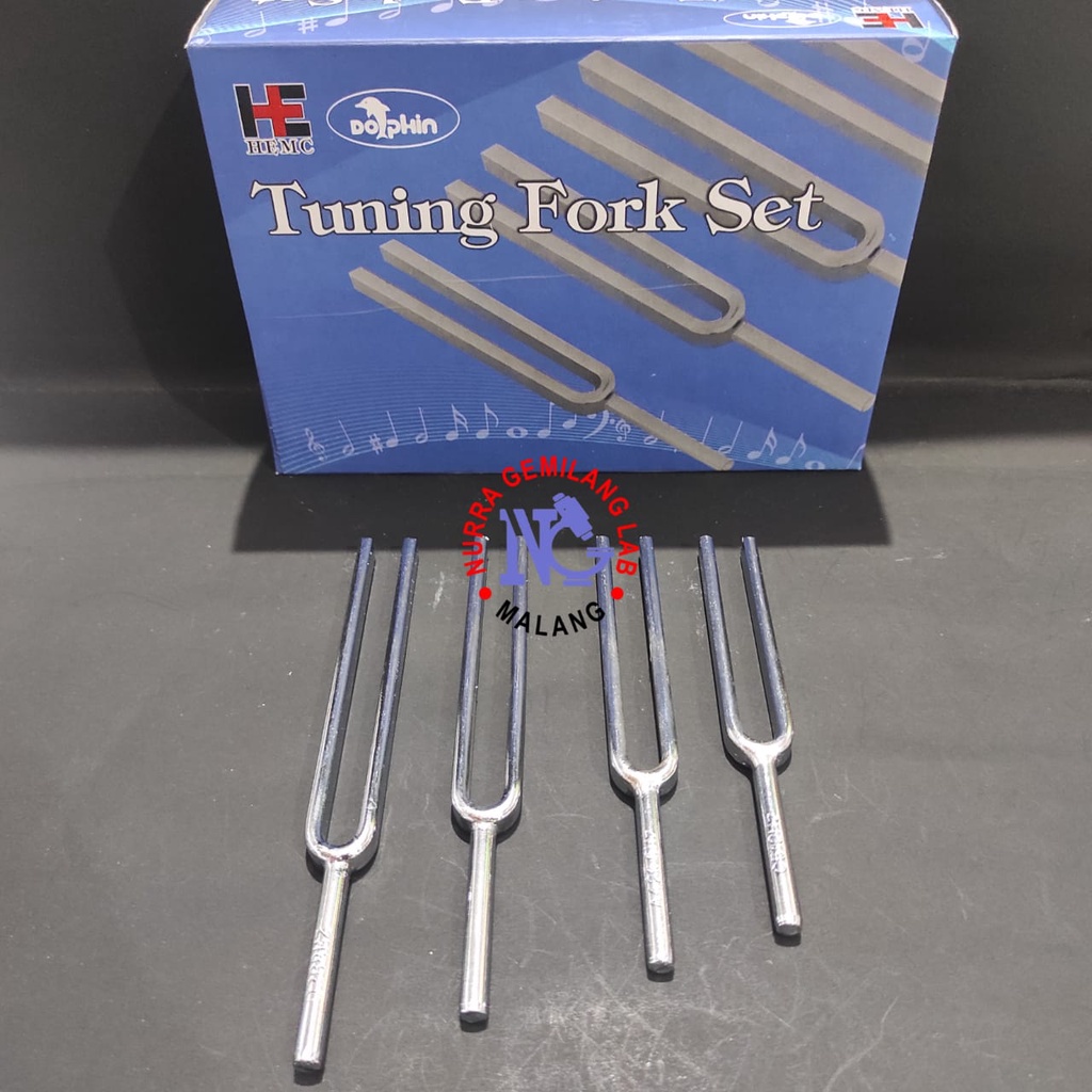 Jual Tuning Fork Garpu Tala 1 set merk Dolphin | Shopee Indonesia