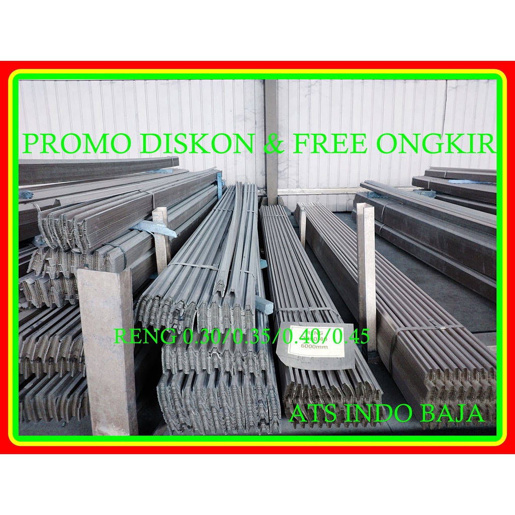 Jual RENG BAJA RINGAN 0.30/0.35/0.40/0.45 FULL SNI | Shopee Indonesia